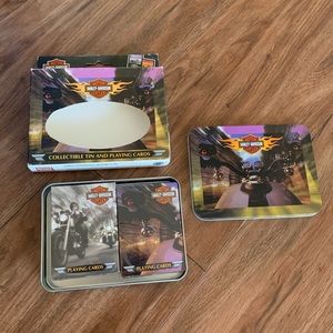 Harley-Davidson | Games | Harley Davidson Collectible Tin Playing Cards ...